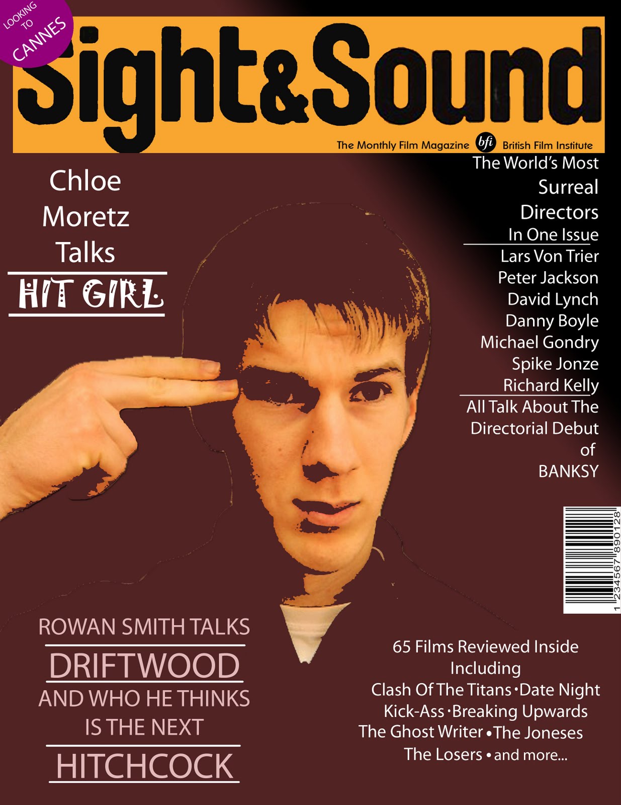 Lloyd Naerger 0411 Blog: Finished Sight & Sound Front Cover