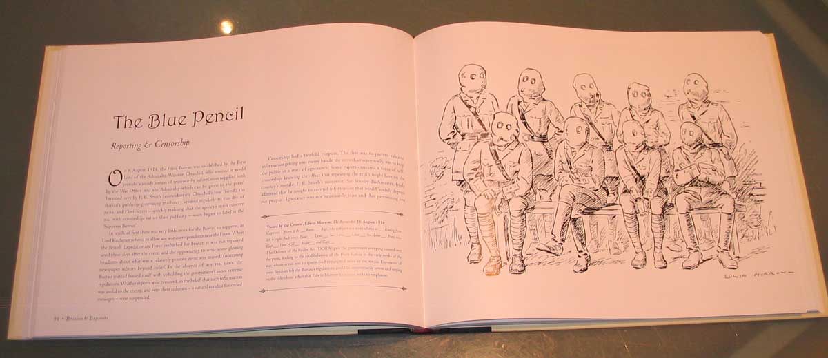 ECC Cartoonbooks Club: Armistice Day 2010 - Brushes and Bayonets ...