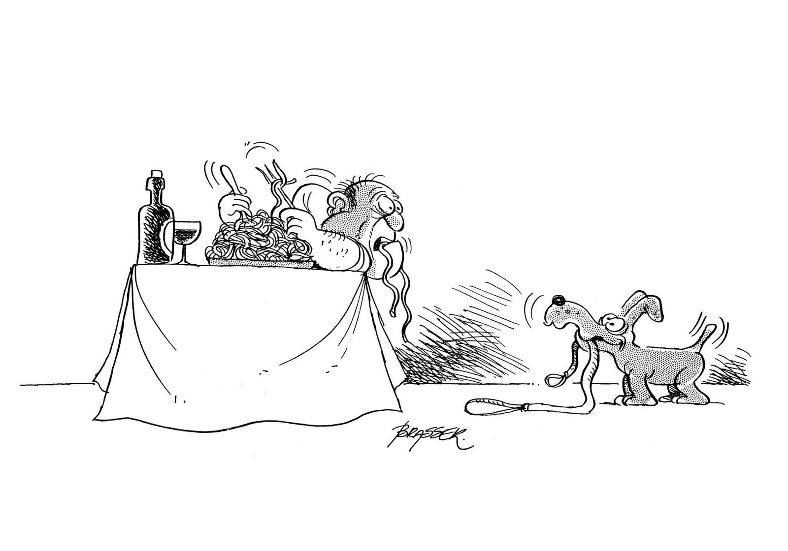 ECC Cartoonbooks Club: Paul de Valck alias BRASSER (1937-2001)