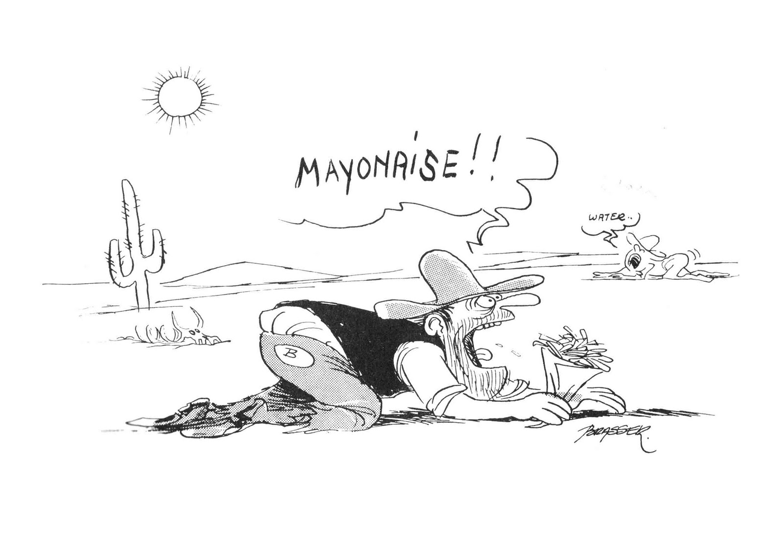 ECC Cartoonbooks Club: Paul de Valck alias BRASSER (1937-2001)