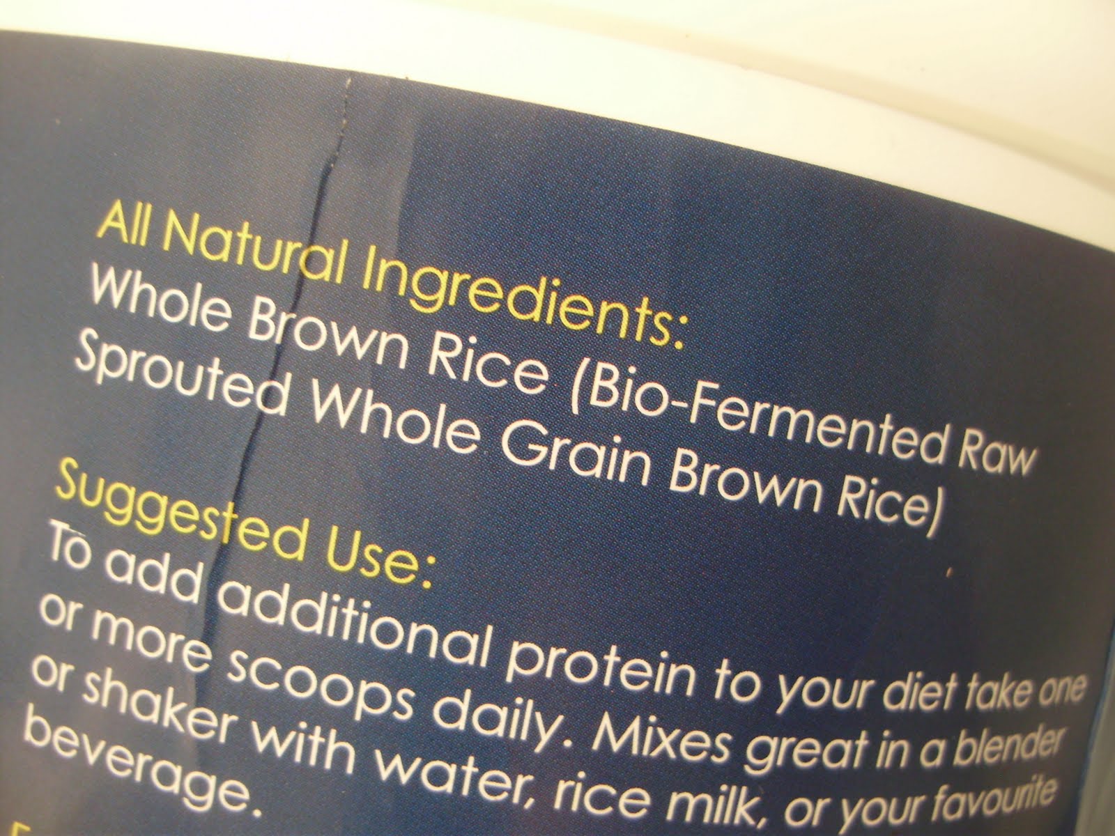 Christie Fischer : POW POW Protein POWder