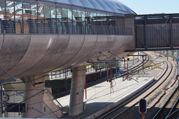 Jornal CONTACTO - O Blogue: Luxemburgo: Gare futurista inaugurada esta ...