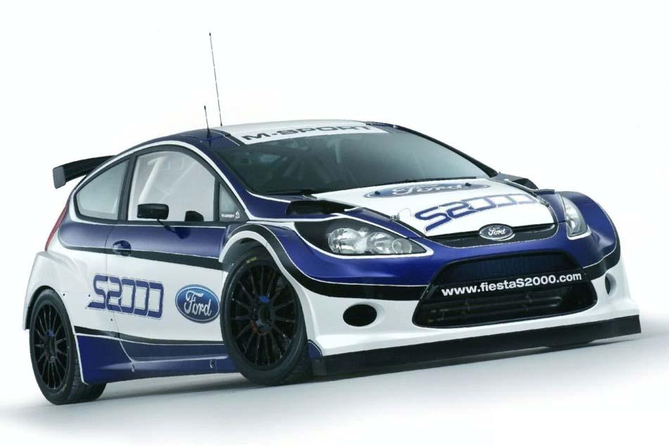 Ford Fiesta S2000 Rally Car
