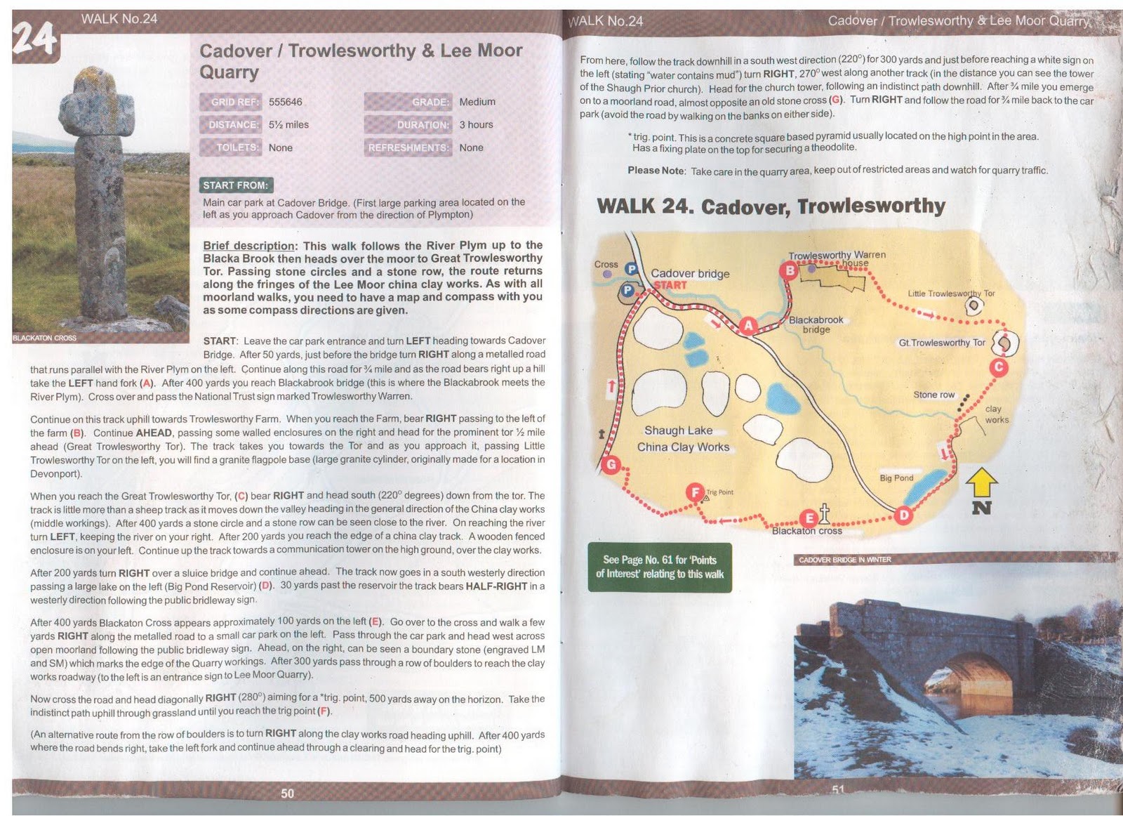 INSPIRED WALKS AROUND DEVON: Cadover Bridge - Trowlesworthy - Saturday ...