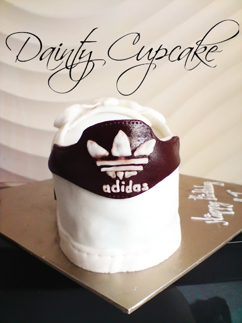 Adidas Superstar Shoe Cake ~ Dainty Cupcake