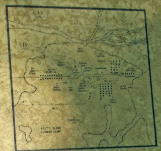 Building The Okefenokee Swamp Model Railroad in On30: Billy's Island Map