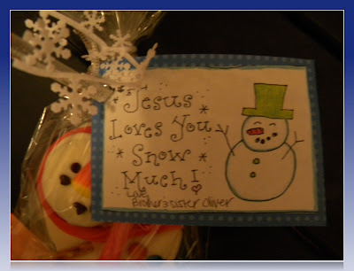 OLIVER BLESSINGS: JESUS LOVES YOU SNOW MUCH!!