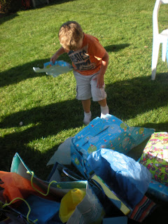 The Beyer Family: Happy Birthday Colin! 3 years old!