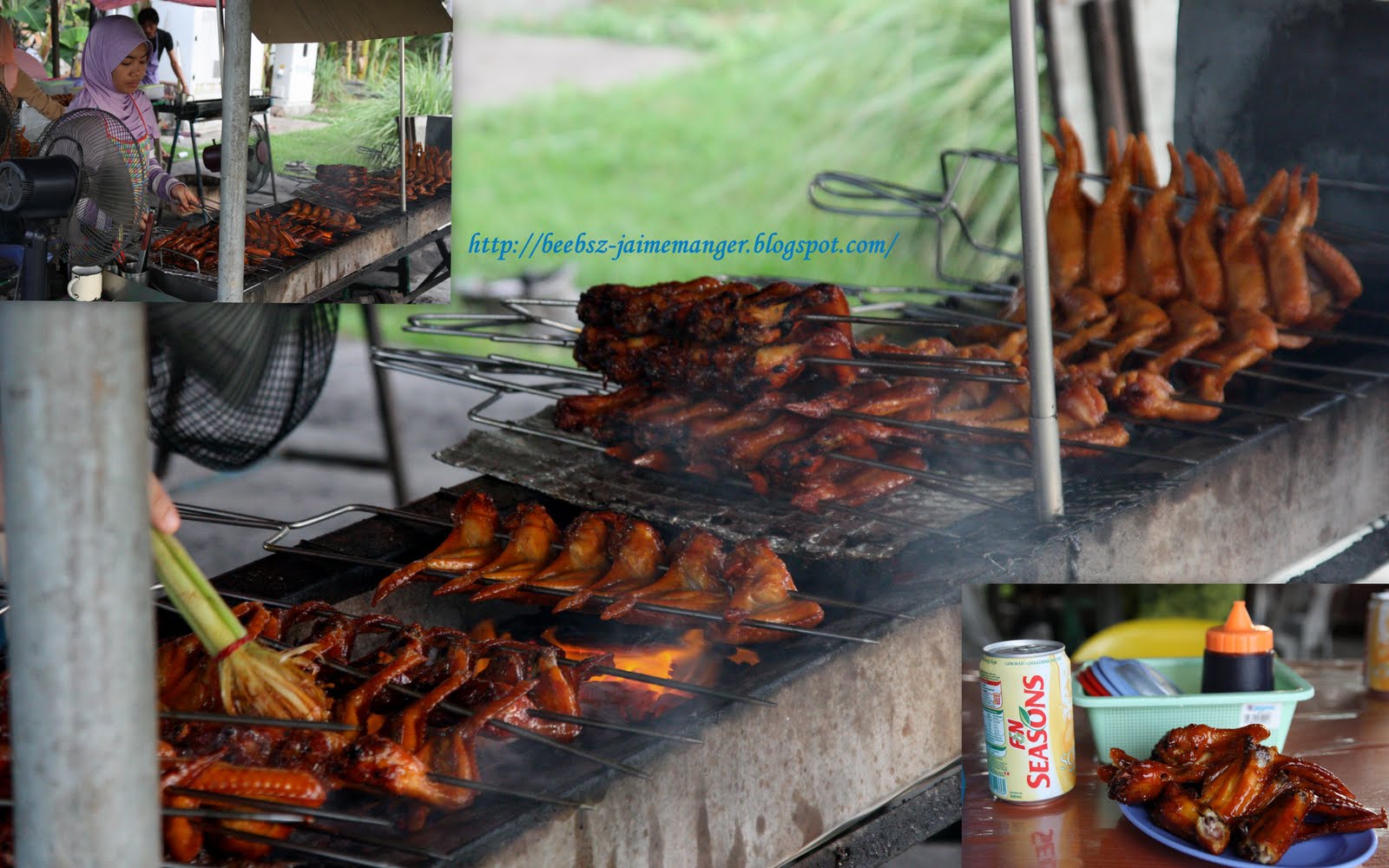 I love to Eat: Food In Labuan : Labuan Evening Snack ~ Chicken Wing