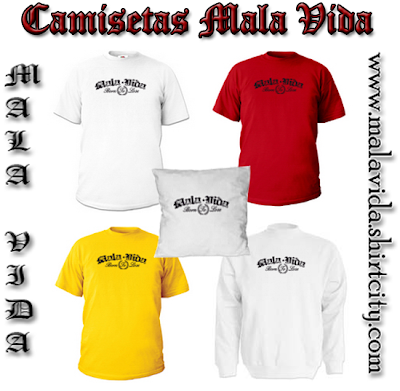 Mala Vida - Tienda On-line - Póker - Camisetas - Complementos