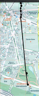 Da Vinci Code : Révélations: La Rose Line dans Paris (Cartographie)