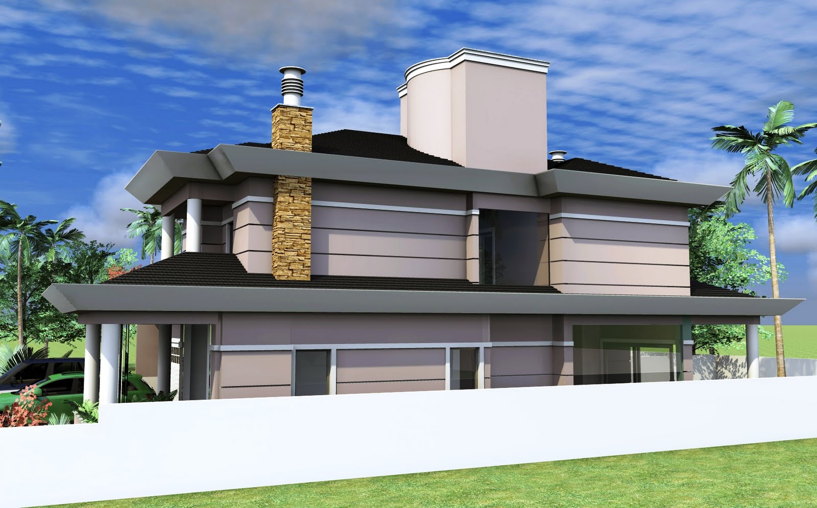 Wollo Design: Render - Residência Unifamiliar