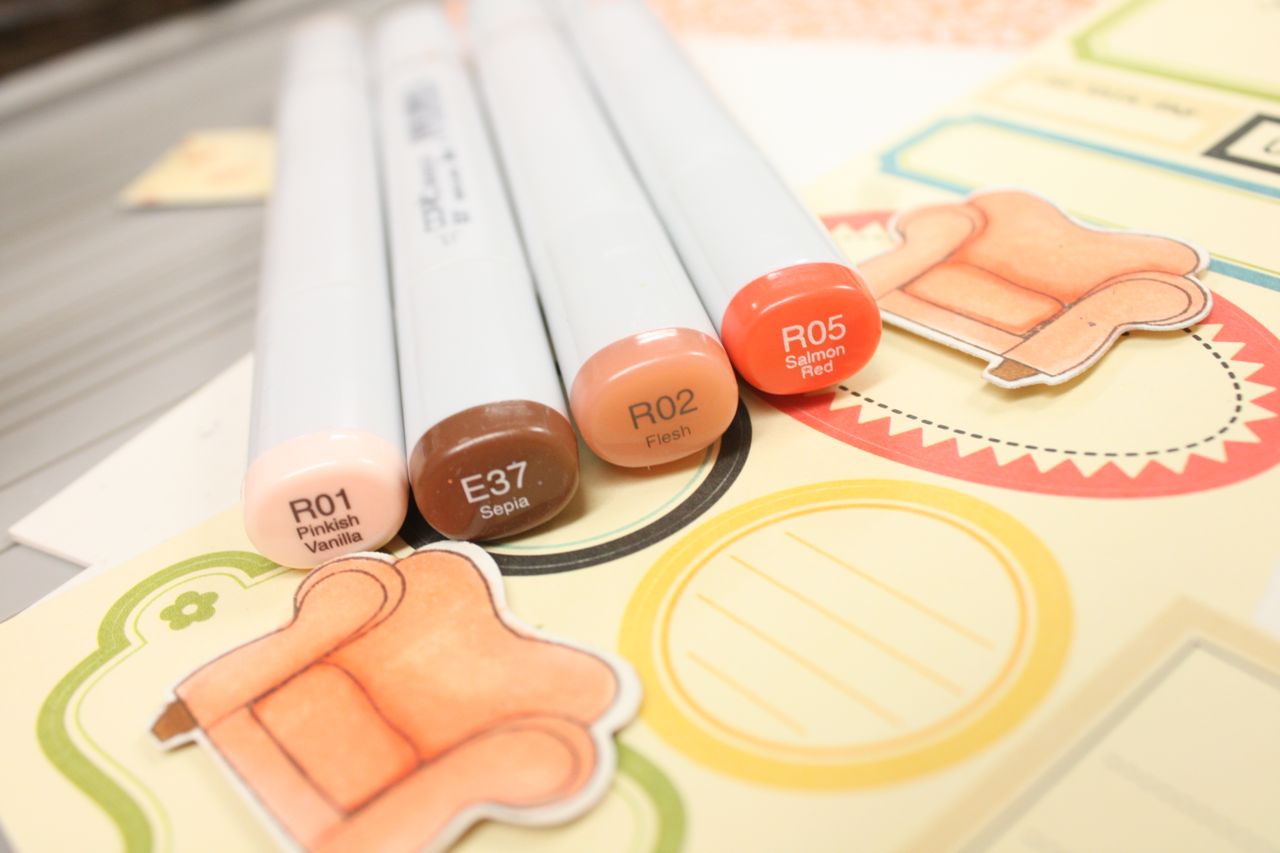 Mish Mash: Chairs on sticker labels