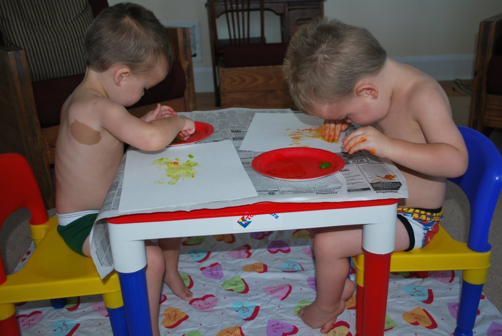 Double the Love: Pre potty training to trained at 26 months!