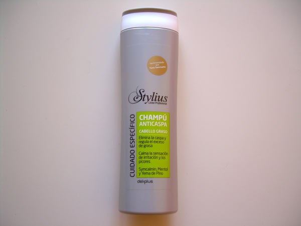 Champú anticaspa STYLIUS (DELIPLUS) el blog de las marcas blancas