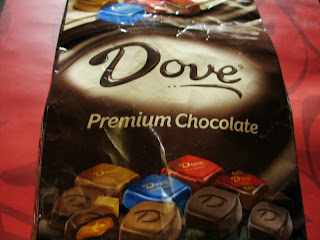 Dove Chocolate Bar Mini Squares Assortment: a photo album