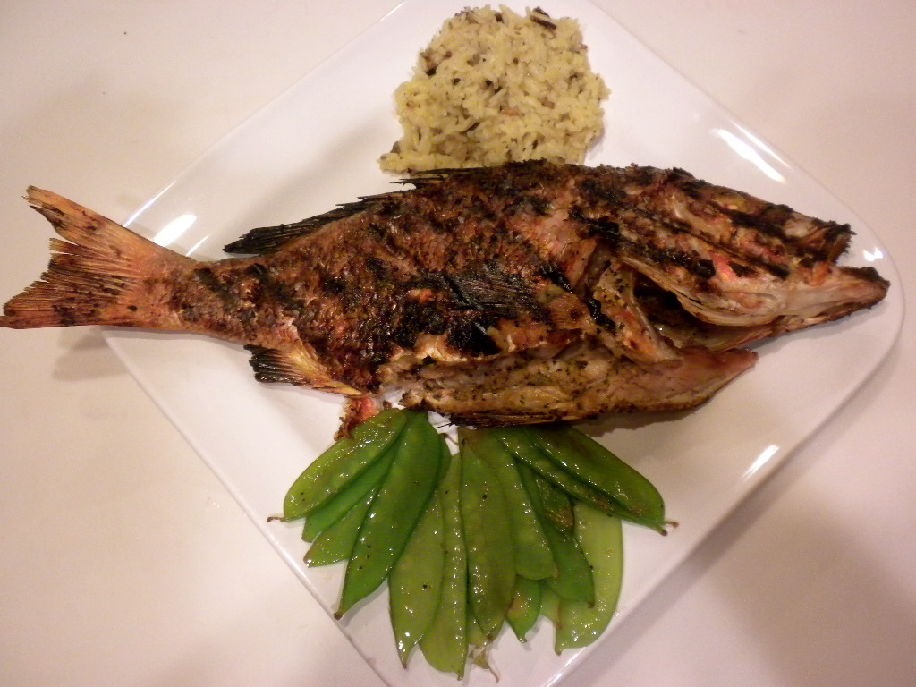 Life is Delicious: Mediterranean Grilled Red Snapper