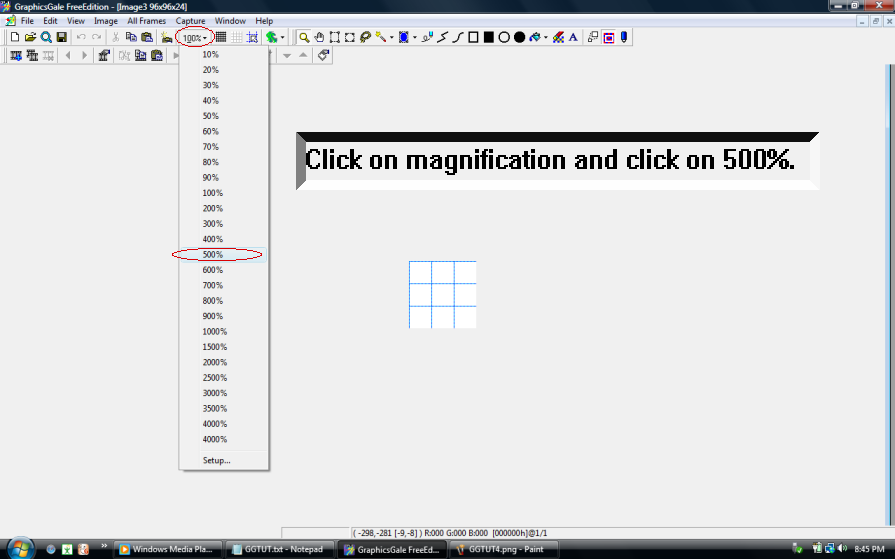 Dman 2D: Making a Sprite Sheet with GraphicsGale TUTORIAL