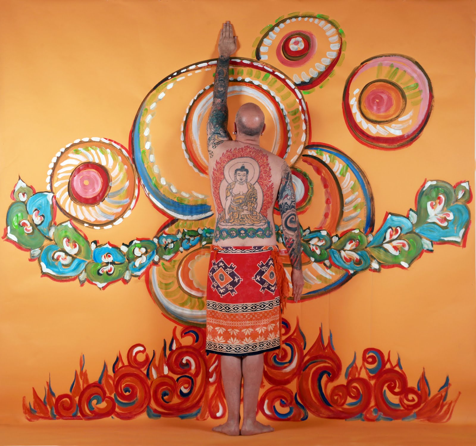 Anna Stump Portfolio: Exploding Tattoo