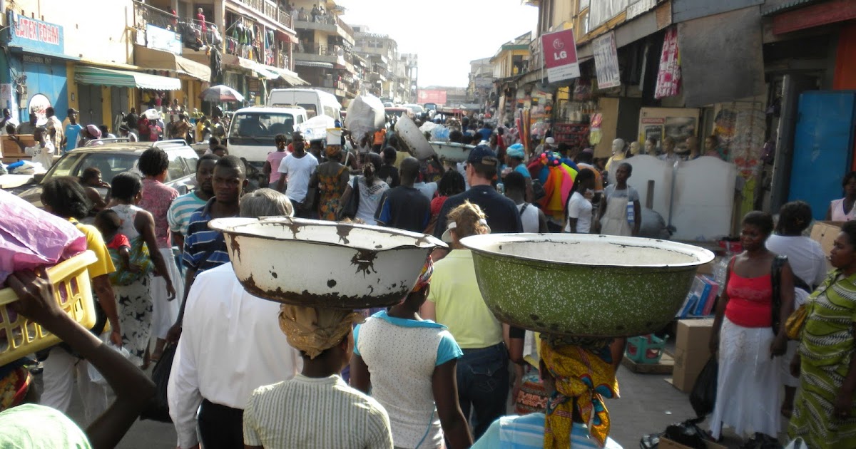 One Couple's Adventure in Africa: Our Adventure in Makola Market