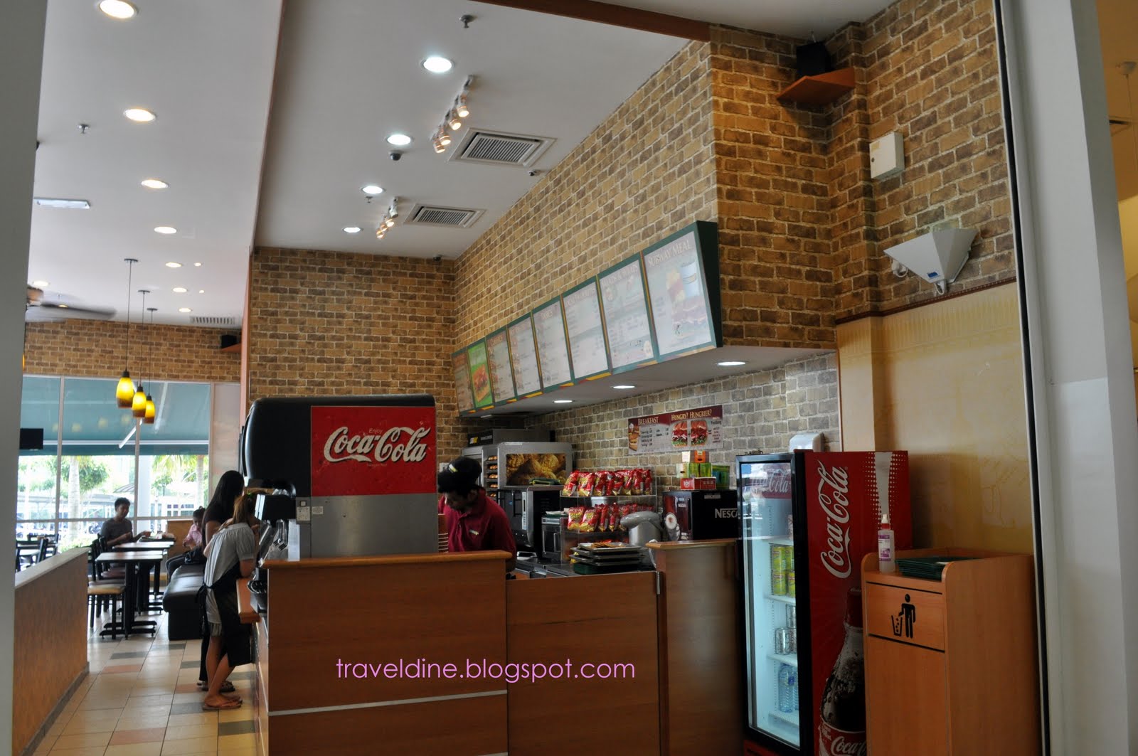 Travel and Dining Experience: Subway Restaurant - Wangsa Walk Mall