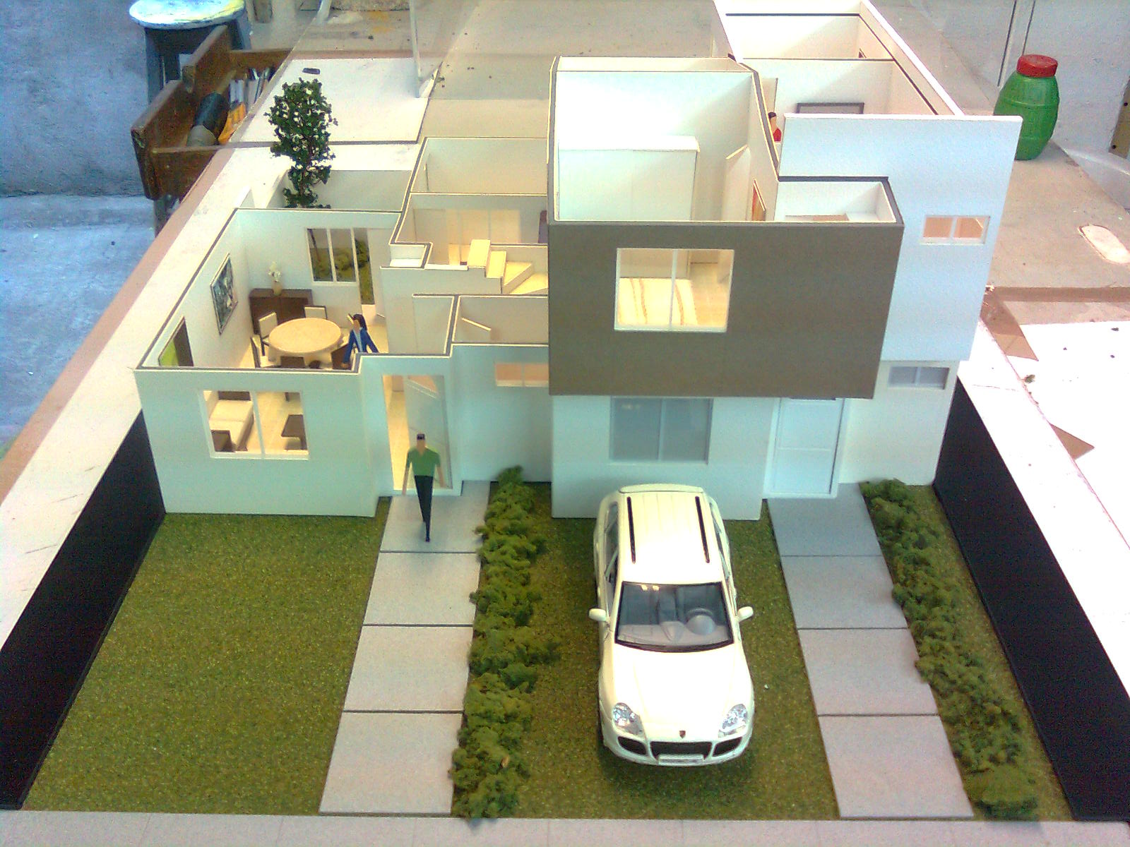 Maquetas de casa habitacion