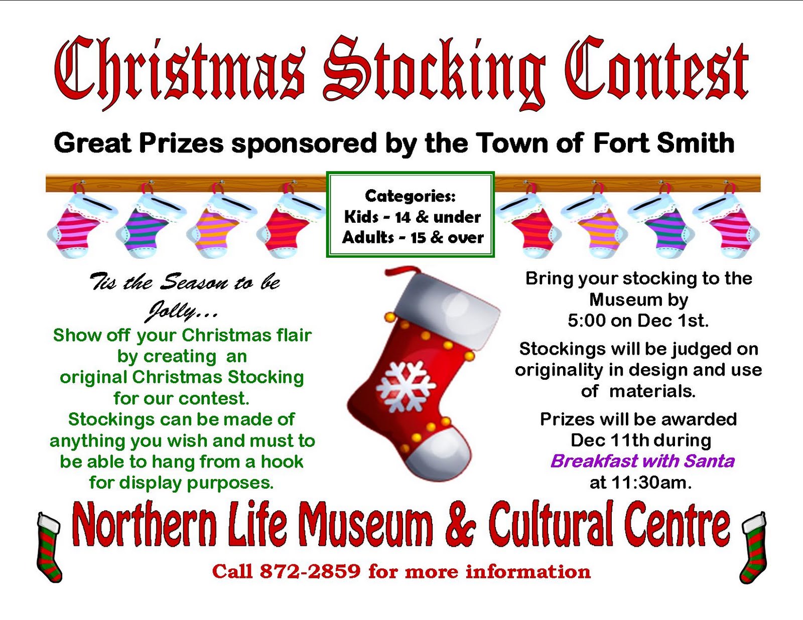 Northern Life Museum Cultural Centre News Christmas Stocking Contest northern-life-museum-cultural-centre-news-christmas-stocking-contest