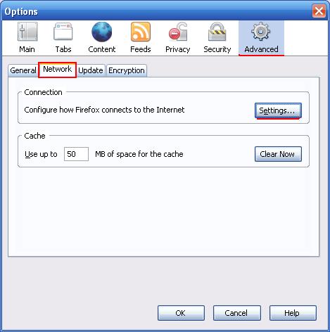 How to change firewall in firefox 40.0.3 - swlasopa
