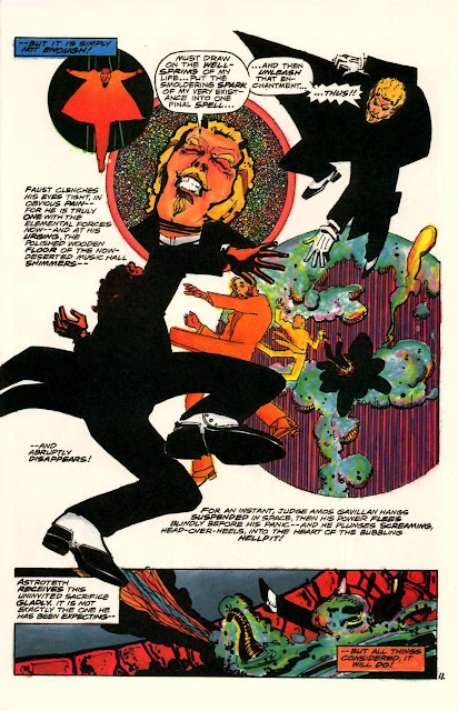 Cool Comic Book Pages: Len Wein, Howard Chaykin - Gideon Faust, Warlock ...