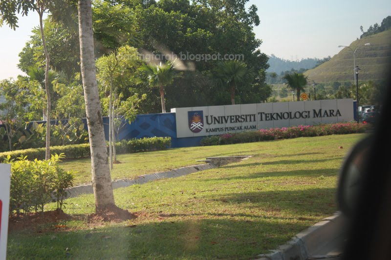 darlingfarah: uitm puncak alam - registration day
