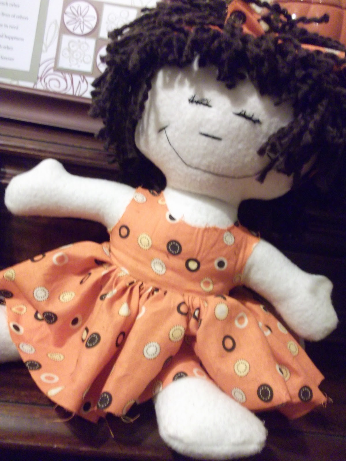 Little Gene Green Bean: Rag Dolly