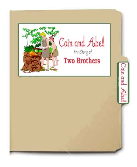 The Catholic Toolbox: Cain and Abel (file folder game)