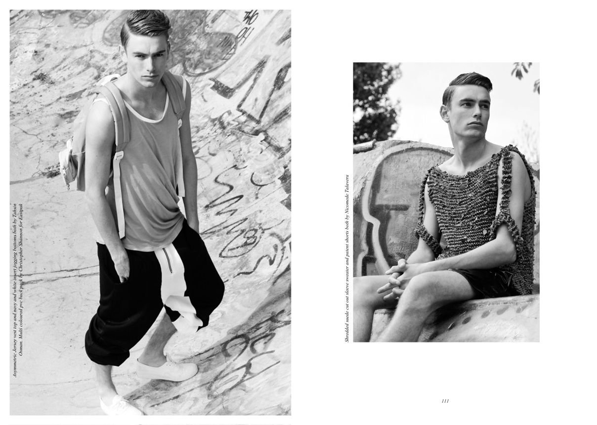 Colin Dack by Justin Wu for Client Magazine