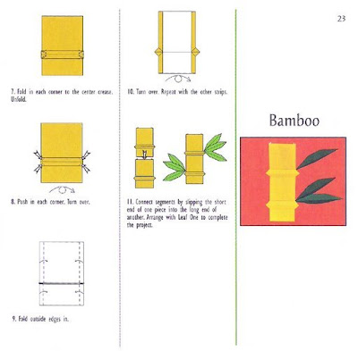 Bruno origami: Origami bamboo
