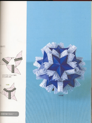 Bruno origami: Kusudama tomoko fuse
