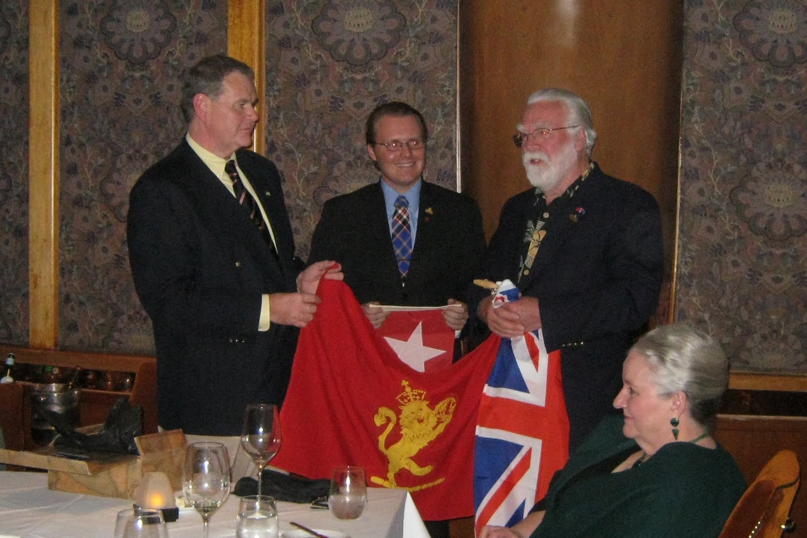 The Captain's Table: Honorary Commodore of the Queen Mary