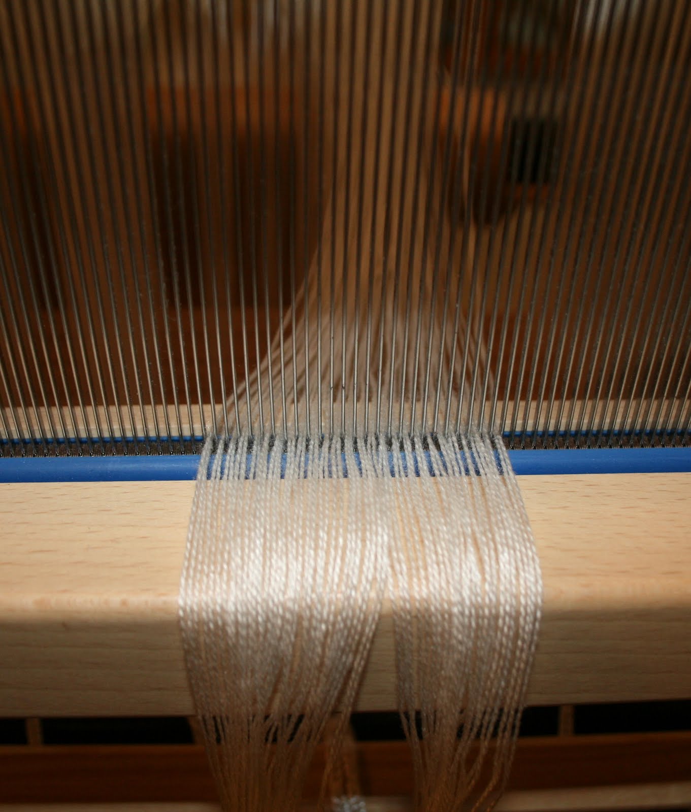 Thrums: Melinda's Shawl: Loom Set Up