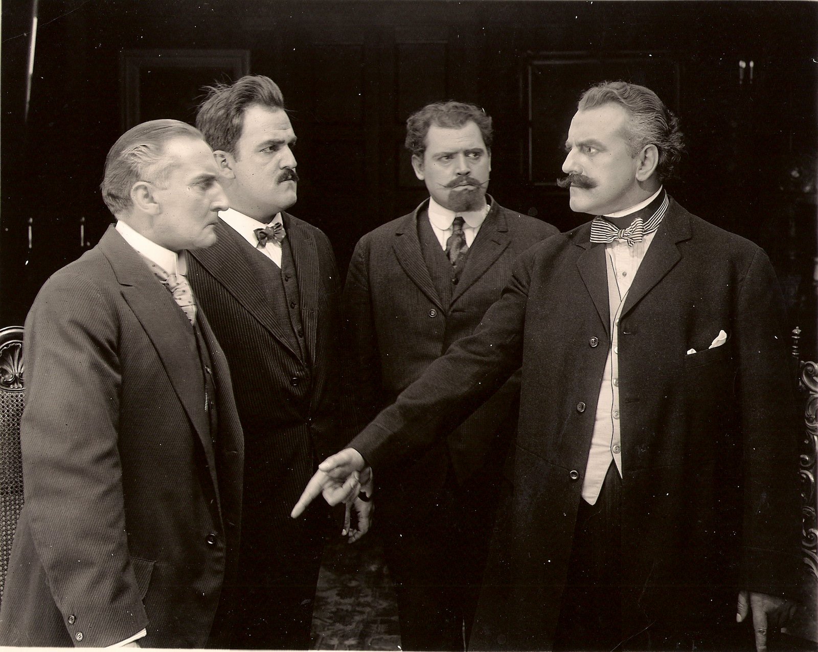 Who Are These Silent Hollywood Stars?: Who are these angry actors?