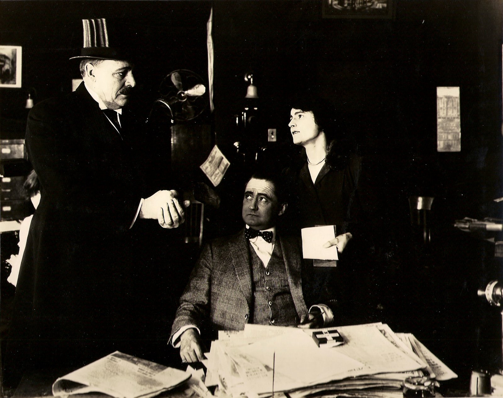 Who Are These Silent Hollywood Stars?: Who are these busy actors?