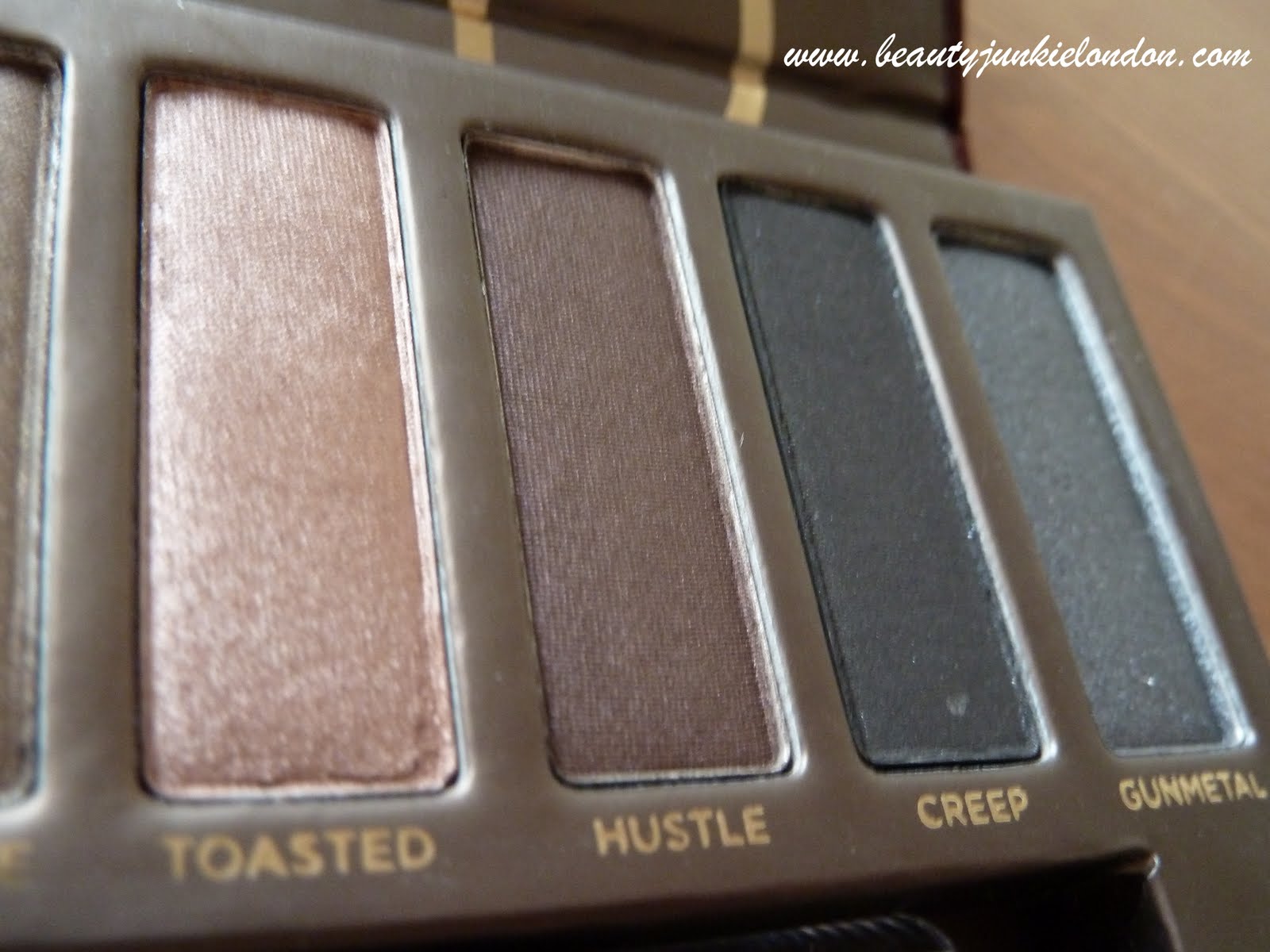 Urban Decay Naked Palette: a closer look