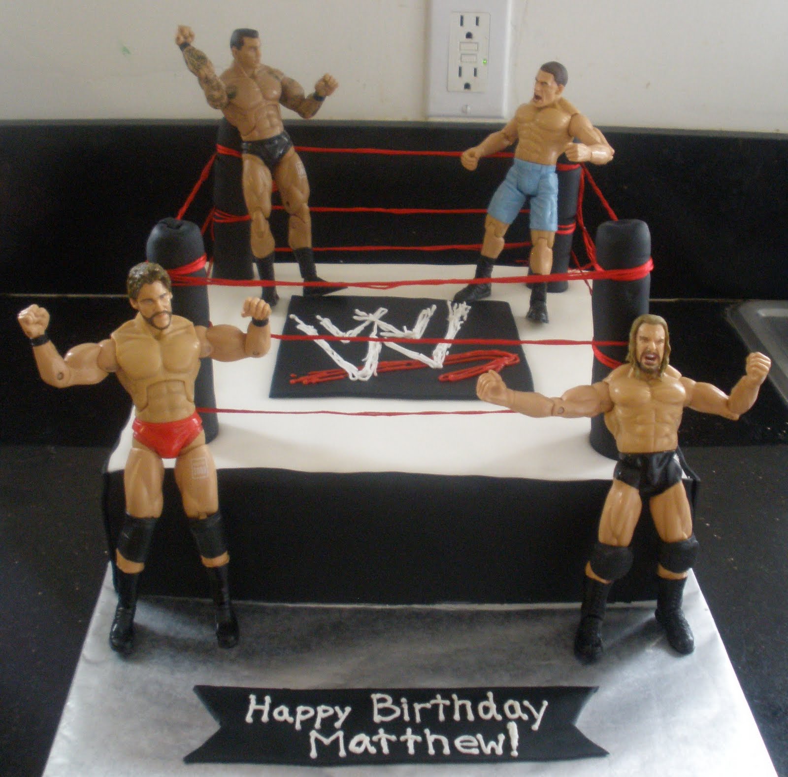 Cakes By Perla: WWE Cake