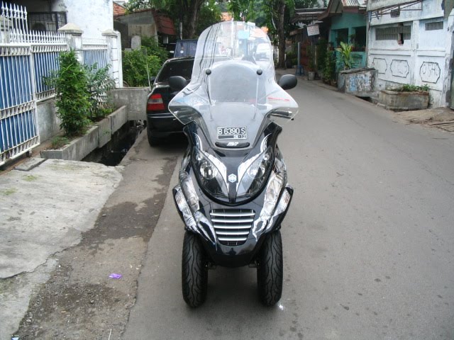 MOTOR MODIF FOR SALE: DIJUAL PIAGGIO MP3 Modified