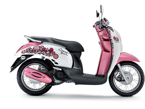 Kumpulan Modif Honda scoopy dengan Warna arna yang menarik - Oto Trendz