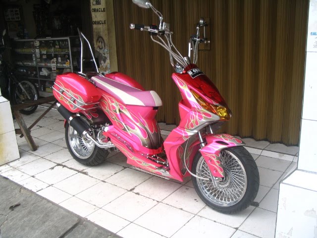 Oracle Modification Concept: Modifikasi Honda Beat Chopper Touring