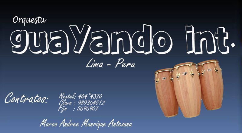 Guayando: Guayando Orquesta Internacional