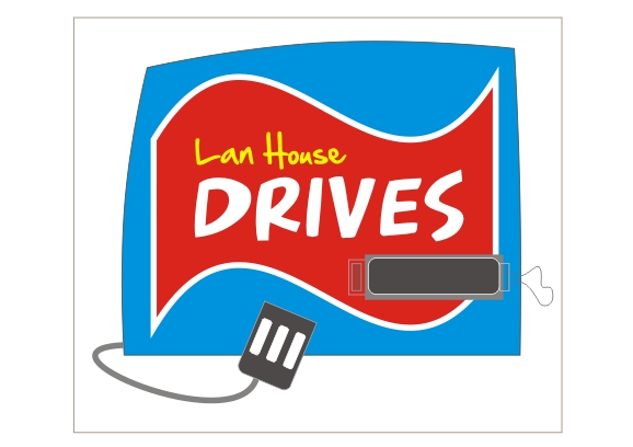 Marcio Reis - Creative Design: Logomarca - Lan House Drives