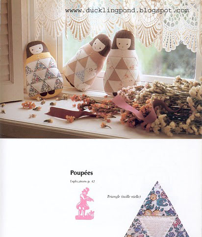 Ducklingpond: A patchwork doll