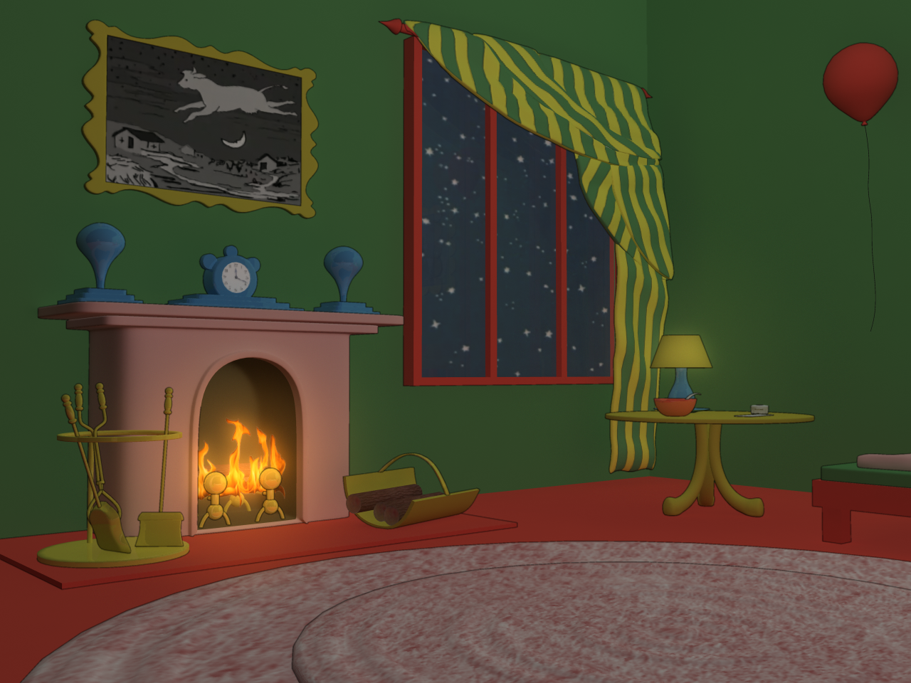 Design and Concepts: Story Book/ Illustration Adaptation - Goodnight Moon