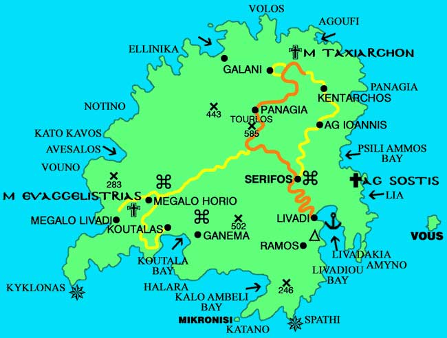 Greek island hopper: Serifos - Σέριφος