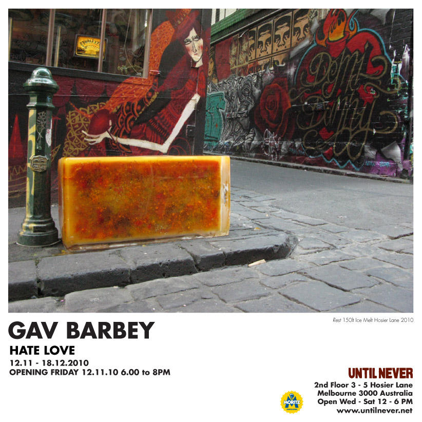 www.reneeruin.com: Gav Barbey - HATE LOVE